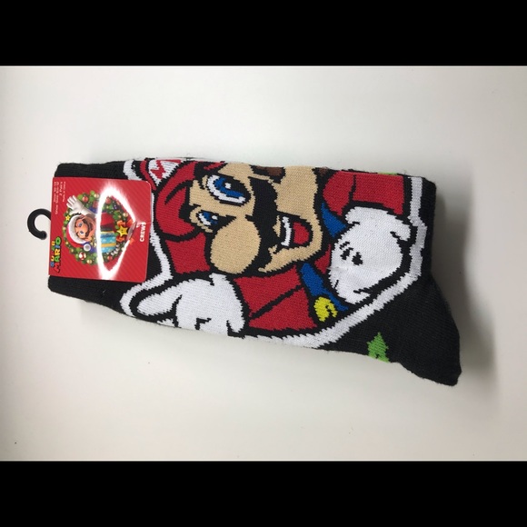 Nintendo | Underwear & Socks | Super Mario Christmas Sock Bundle | Poshmark